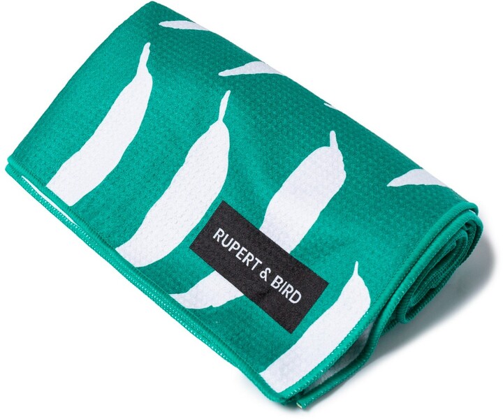 Rupert & Bird - Eco Beach Towel - Eucalyptus / Emerald Green - ShopStyle