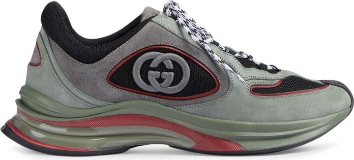 Gucci Run lace-up sneakers - ShopStyle