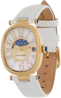 Judith Ripka Stainless Steel Diamonique Chronograph Watch - ShopStyle