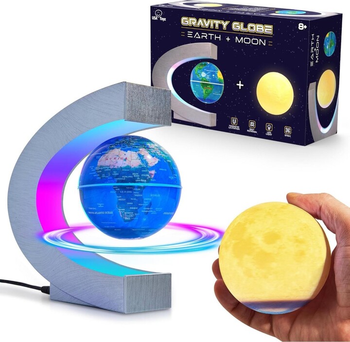 Usa Toyz Gravity Globe Earth + Moon Balls With C Frame Set - ShopStyle ...