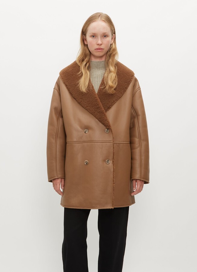 LOULOU STUDIO Namo Shearling Coat - ShopStyle