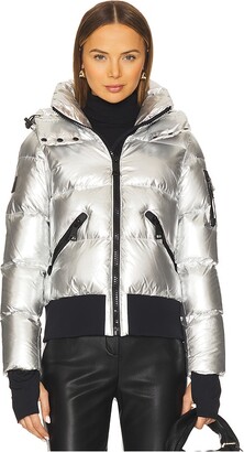 Women's Silver Down & Puffer Coats | ShopStyle