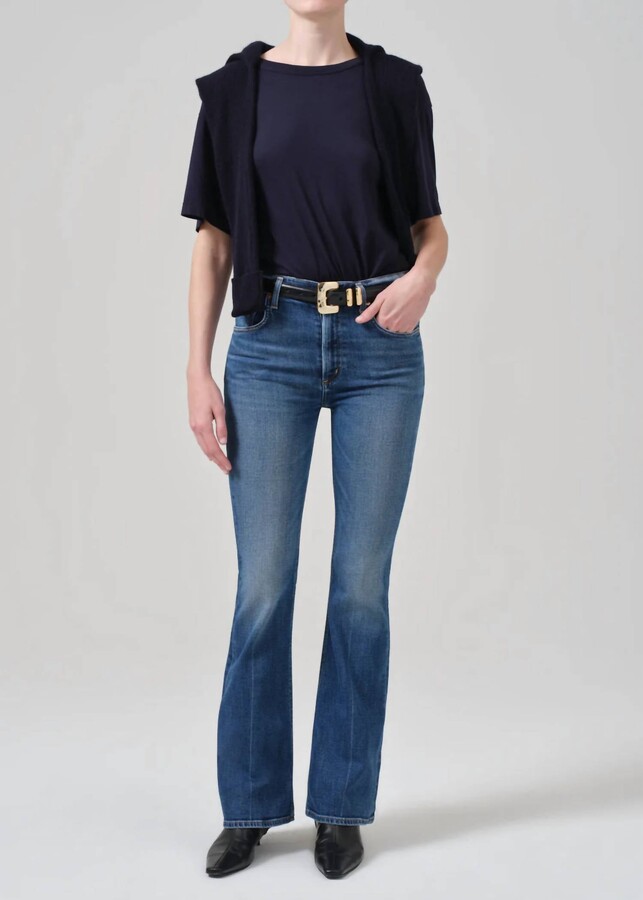 Citizens of Humanity Lilah High Rise Bootcut Jean In Abalone - ShopStyle