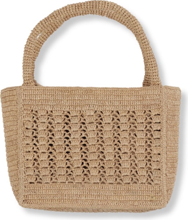 Sanabay Paris Women's Mini Raffia Tote - Brown - ShopStyle