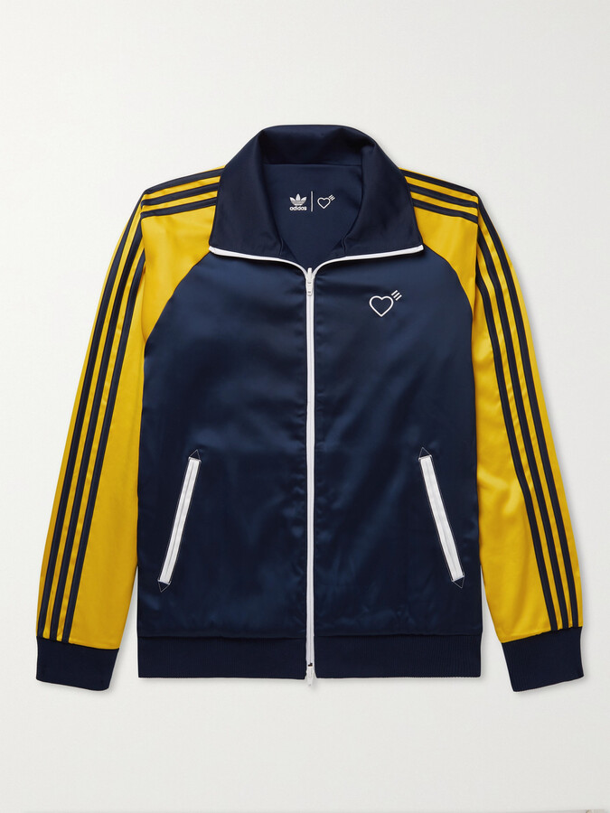 adidas Consortium + Human Made Firebird Reversible Logo-Embroidered ...