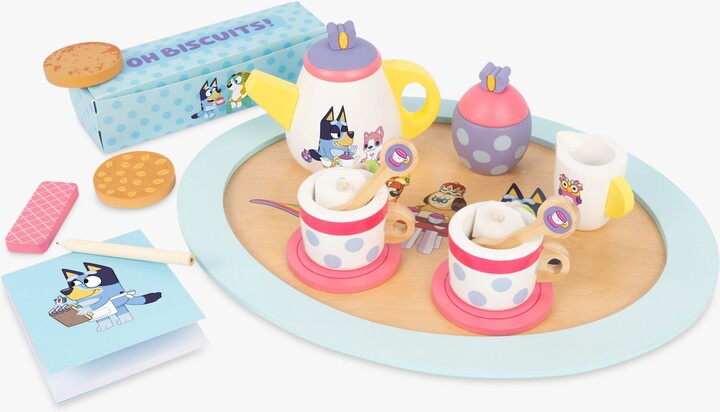 Bluey Wooden Tea Party Set - ShopStyle Games & Puzzles