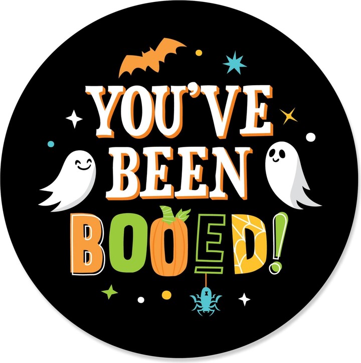 Big Dot of Happiness You've Been Booed - Ghost Halloween Party Circle ...