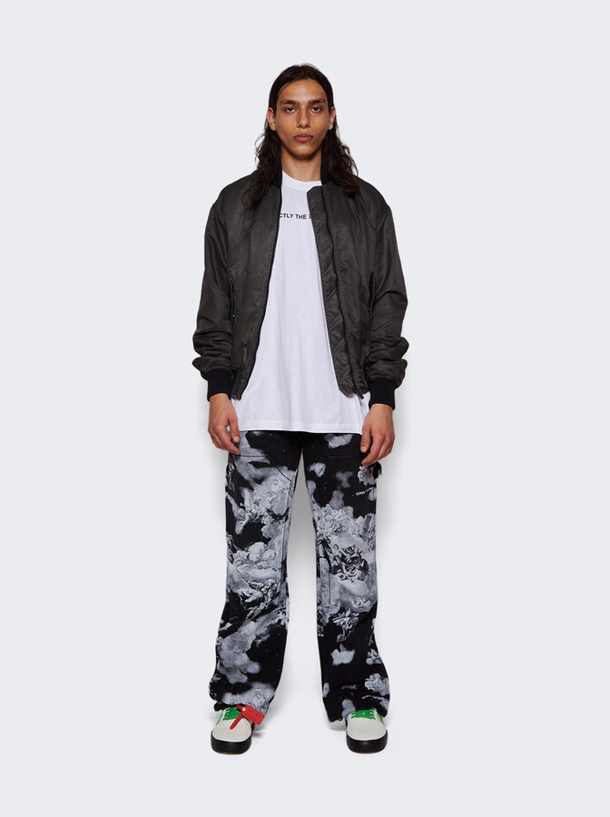 44 LABEL GROUP Emil Flare Bomber Jacket - ShopStyle