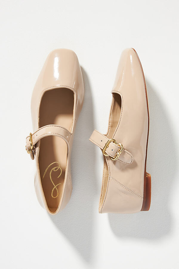 Sam Edelman Michaela Mary Jane Flats White - ShopStyle