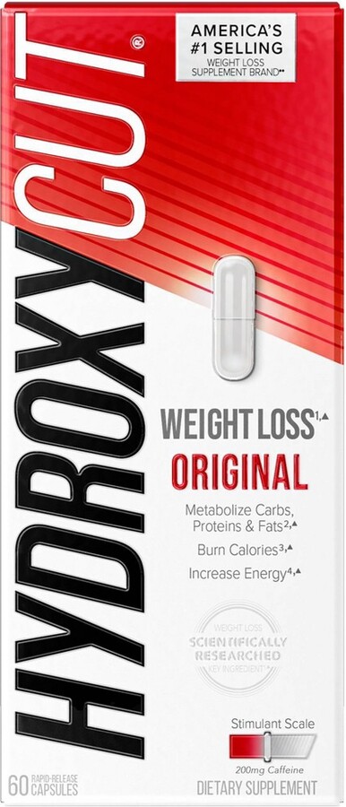 Hydroxycut Pro Clinical Weight Loss Original Rapid Release Capsules ...