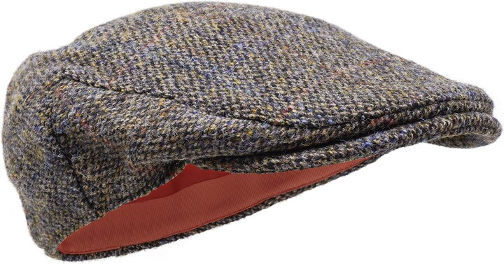 Borges & Scott Nevis Flat Cap - 100% Handwoven Wool – Harris Tweed ...