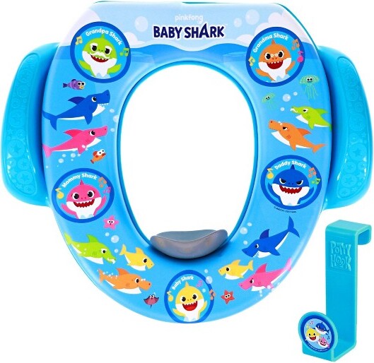 Pinkfong Baby Shark Fun at Sea Soft Potty Seat with Potty Hook ...