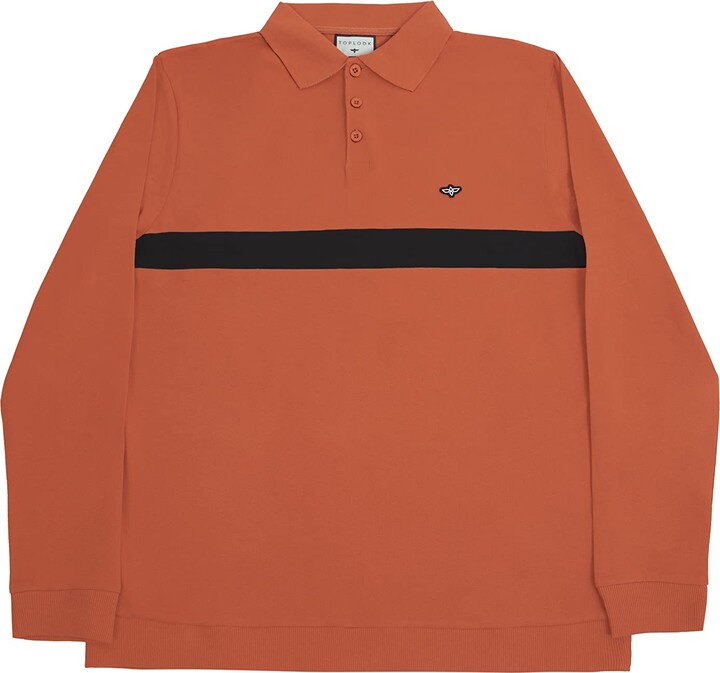 TOPLOOK LONDON Mens Stripe Polo Shirt - ShopStyle