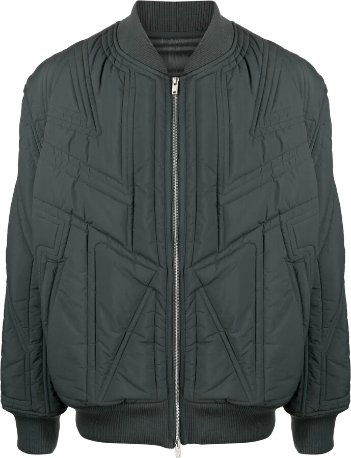Y-3 Quilted Bomber Jacket - ShopStyle
