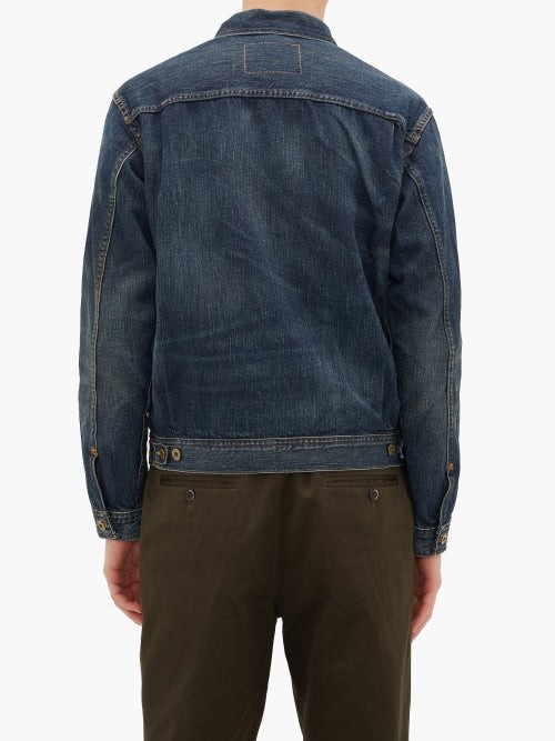 Ralph Lauren RRL Cowboy Patch-pocket Denim Jacket - Dark Blue - ShopStyle