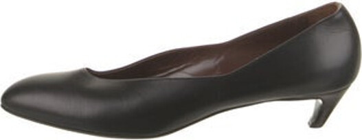 The Row Leather Pumps - ShopStyle