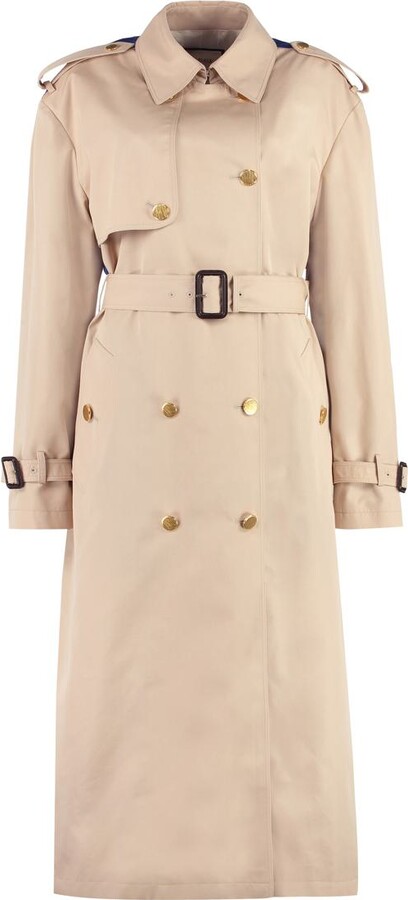 Gucci Cotton Trench Coat - ShopStyle