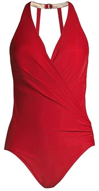Miraclesuit Rock Solid Wrapsody One-Piece Swimsuit - ShopStyle Swimwear