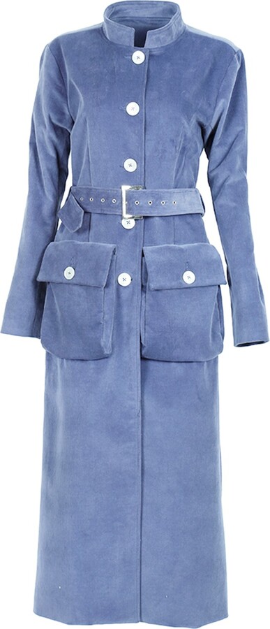 Yvette LIBBY N'guyen Paris - Women - Coduroy Betlted Trench Coat I ...