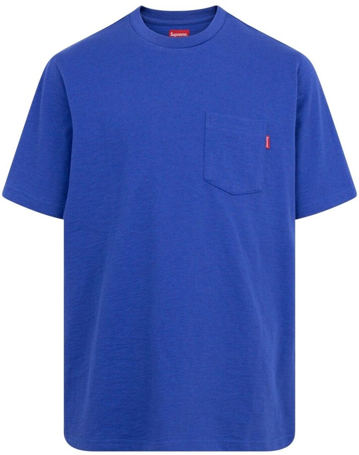 49％割引グレイ系,L激安特価 Supreme Origin Tee Slate Blue L 12ss Tシャツ/カットソー(半袖/袖なし ...