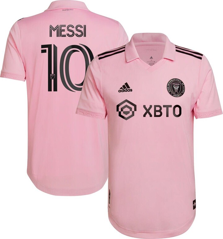 adidas Men's Lionel Messi Pink Inter Miami CF 2023 The Heart Beat Kit ...
