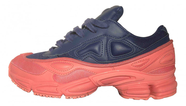 Adidas X Raf Simons Ozweego 2 Pink Polyester Trainers - ShopStyle ...