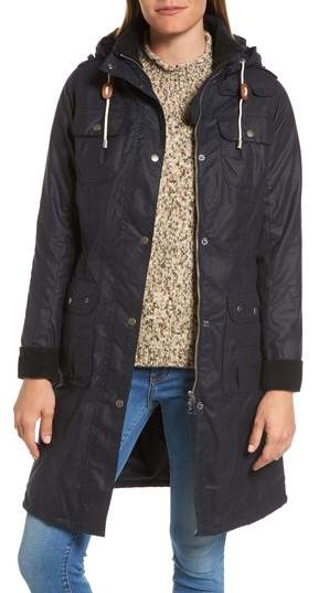 Barbour Winterton Hooded Water Repellent Waxed Canvas Jacket - ShopStyle Raincoats & Trench Coats