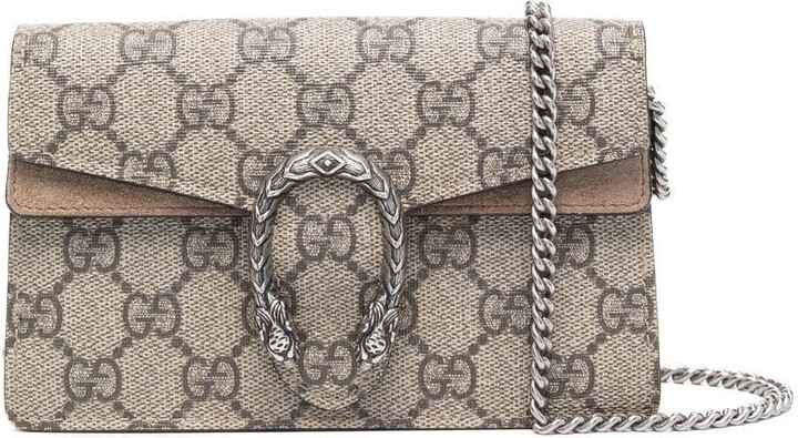 Gucci Pre-Owned GG Supreme mini Dionysus crossbody bag - ShopStyle