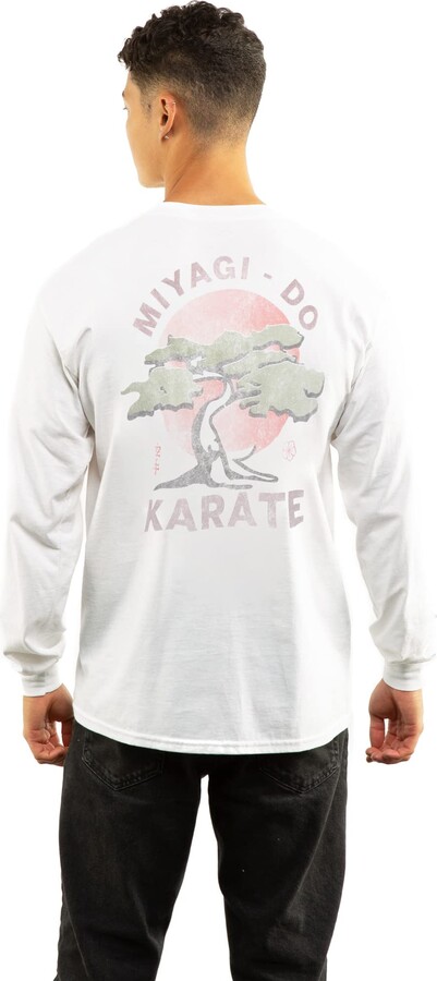 Cotton Soul Cobra Kai - Miyagi-Do Logo - Mens L/S T-Shirt - White - XXL ...