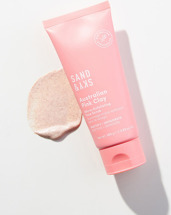 Sand & Sky Australian Pink Clay Micro Exfoliating Face Scrub - ShopStyle