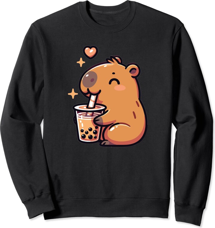 Trend Drink Bubble Tea - Animals Capybaras Drink Bubble Tea Kawaii Boba ...