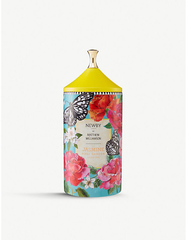 Newby Teas UK Newby x Matthew Williamson Jasmine Rose Garden tea 75g ...