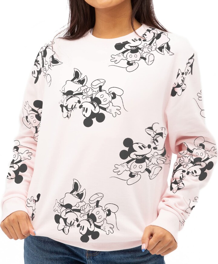 Cotton Soul Mickey And Minnie Disney - Minnie & Mickey Aop - Ladies ...