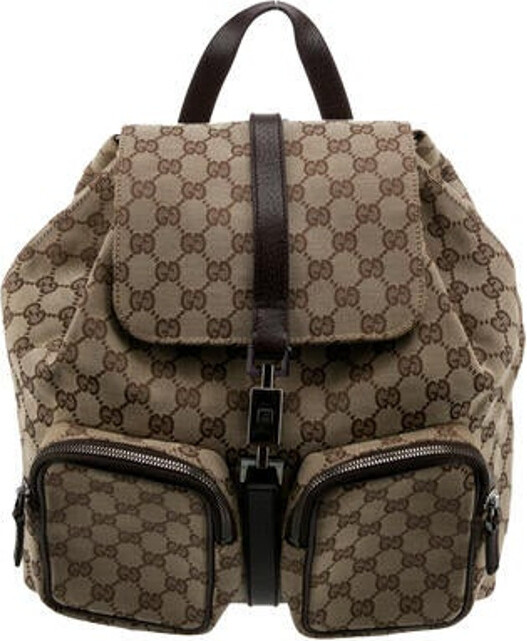 Gucci GG Canvas Jackie Backpack - ShopStyle