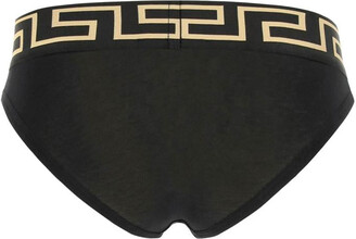Versace greca border briefs - ShopStyle Panties