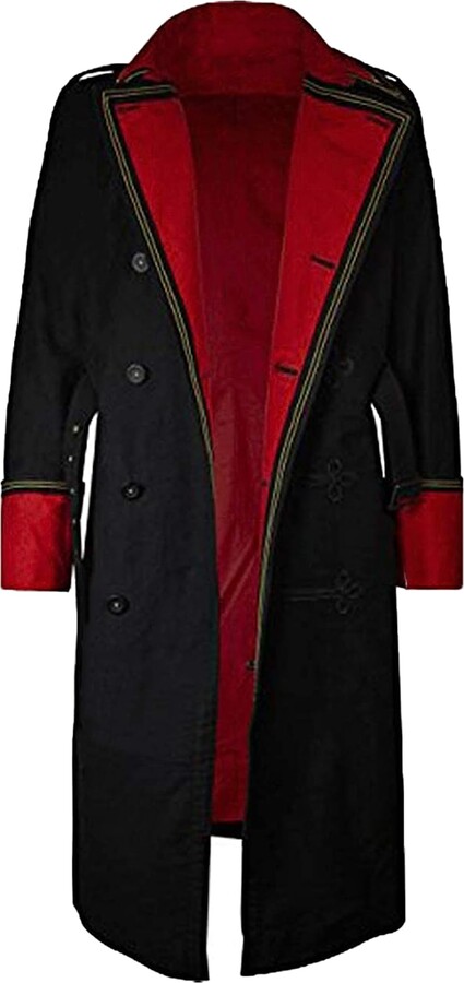 FAUX FACTION Warrior Iconic 40K Commissar Imperial Guard Black Long ...