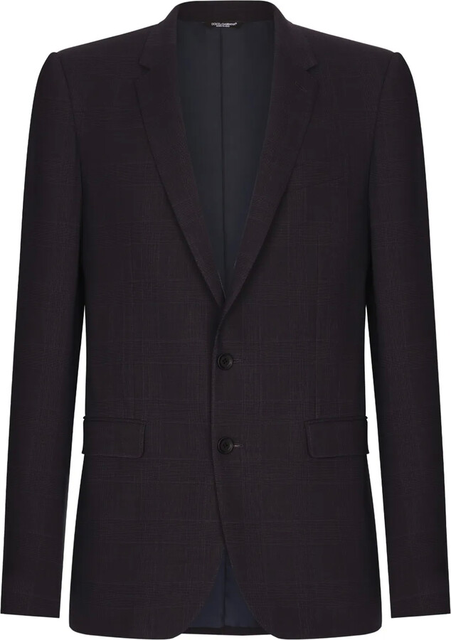 Dolce & Gabbana Prince of Wales check two-piece suit - ShopStyle