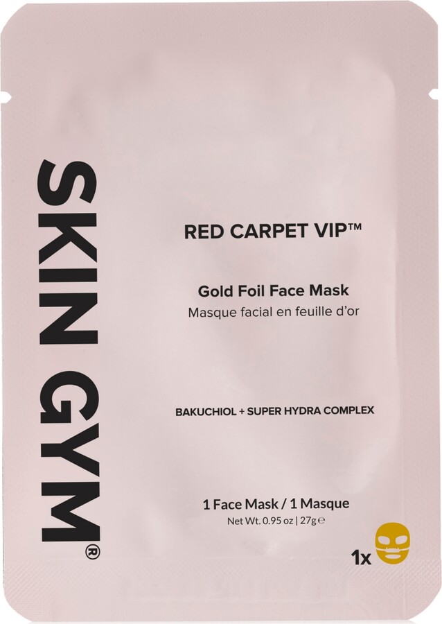 Skin Gym Red Carpet Vip Gold Foil Face Mask - ShopStyle