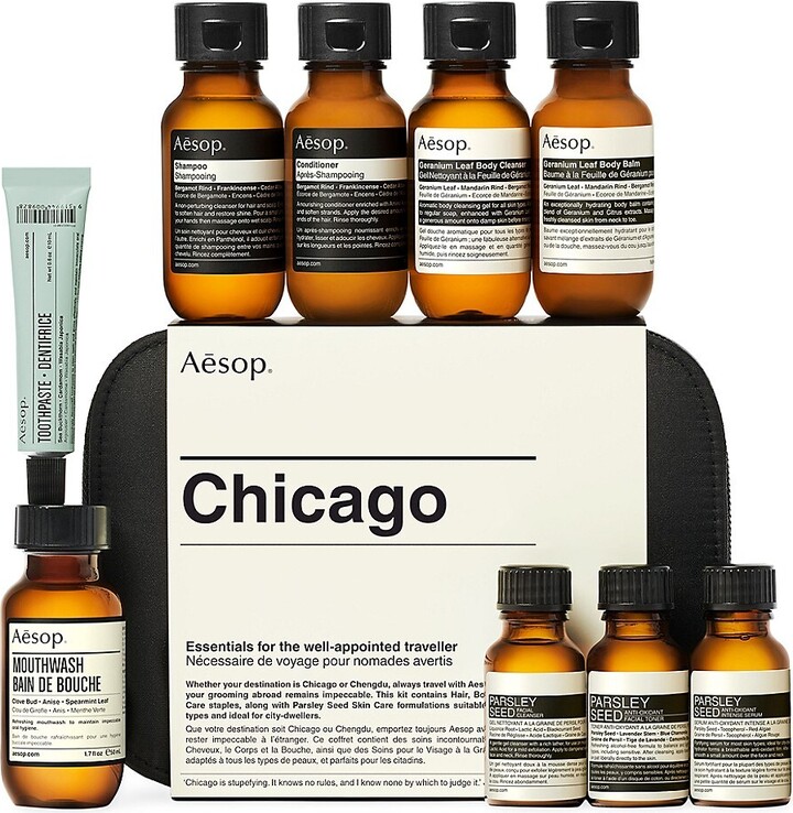 Aesop Chicago 9-Piece Essentials Set - ShopStyle Makeup