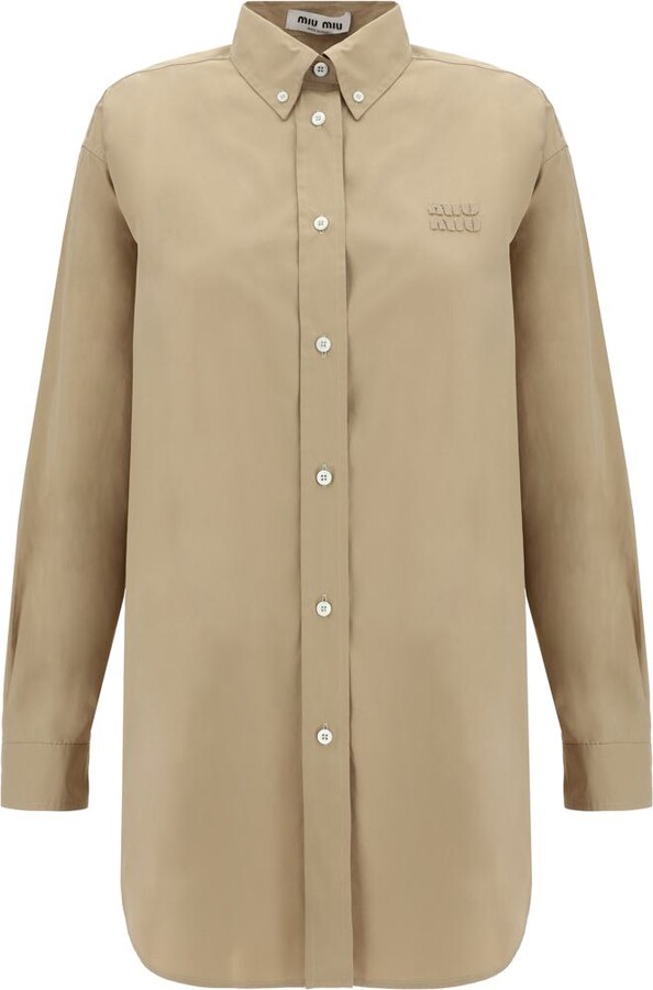 Miu Miu Shirts - ShopStyle Tops