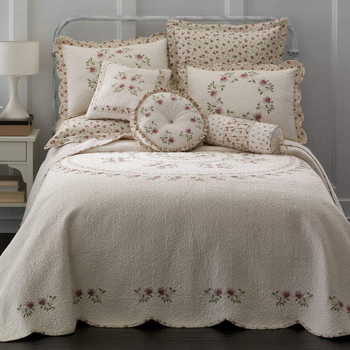 Home ExpressionsTM Lynette Embroidered Bedspread - ShopStyle Bedding