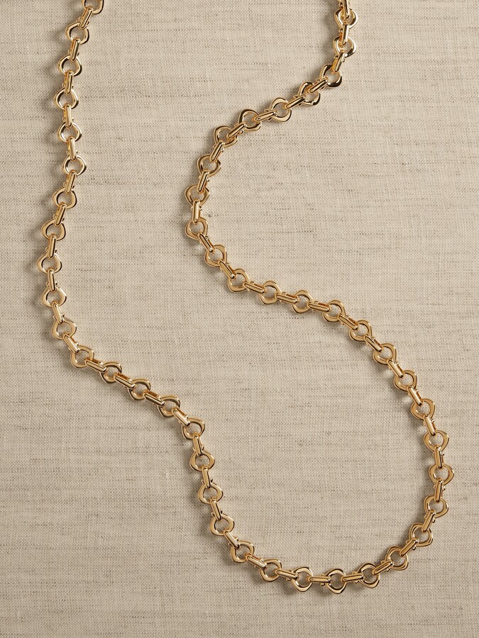 Banana Republic Ravena Teardrop Tiny Link Chain | Aureus + Argent ...