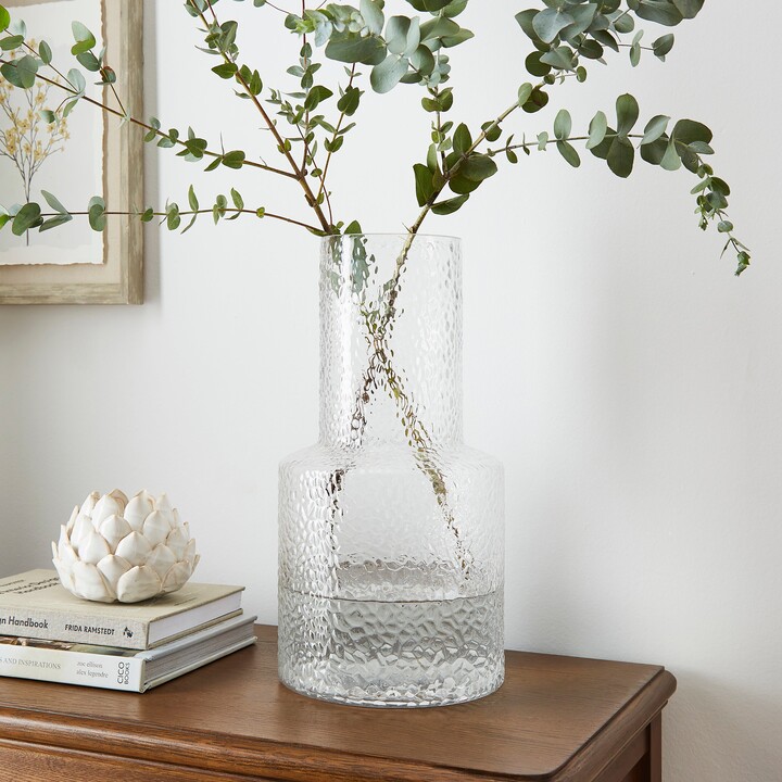 Dunelm Glass Vase Clear - ShopStyle