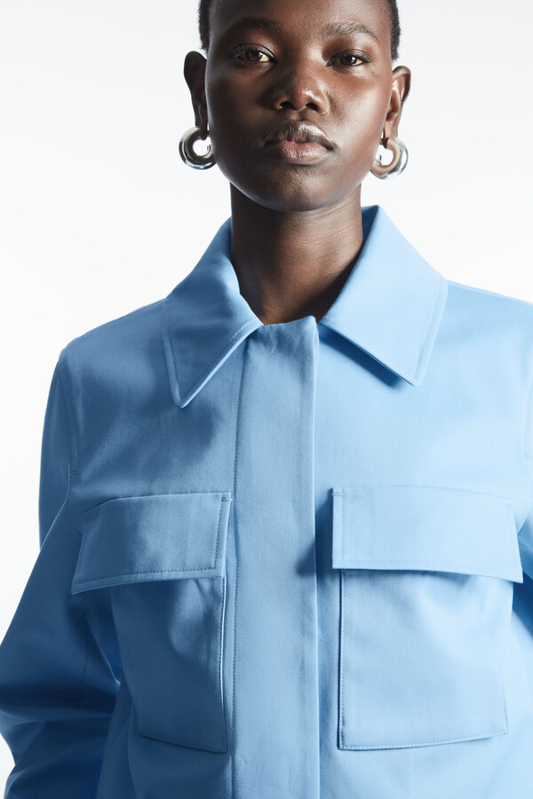 COS Cropped Utility Jacket - ShopStyle