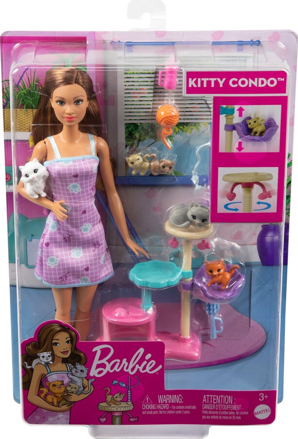 Mattel Barbie® Kitty Condo Doll & Playset - ShopStyle Toys