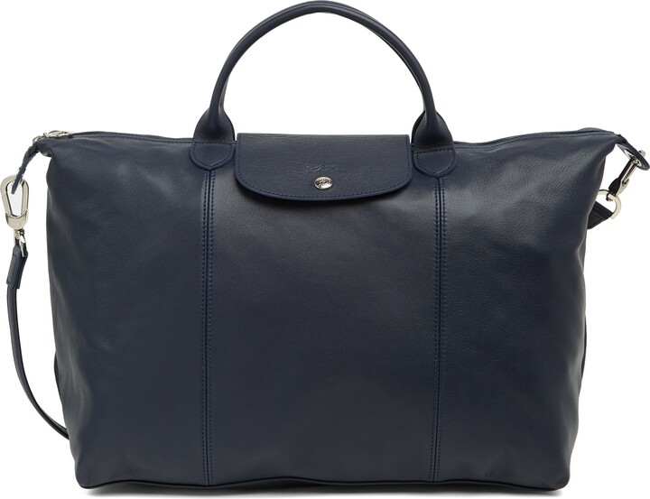 Longchamp Le Pliage Leather Tote - ShopStyle
