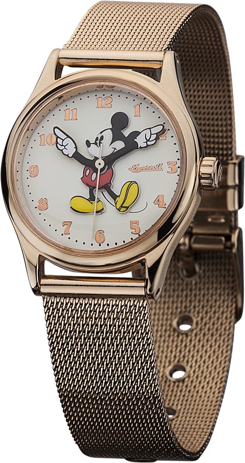 Disney By Ingersoll Ingersoll Disney Unisex Quartz Watch with White ...