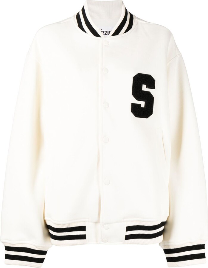 Izzue Logo-Patch Varsity Bomber Jacket - ShopStyle