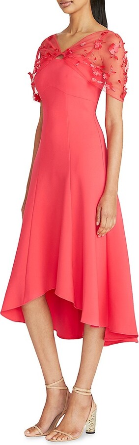 Theia Riley High-Low Cocktail Dress - ShopStyle