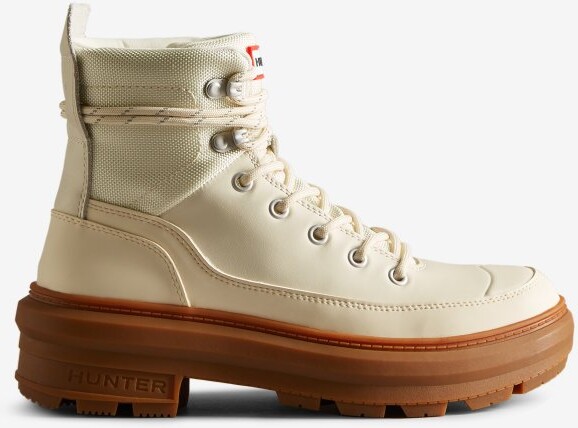 Hunter Women's Rebel Explorer Leather Commando Boots - ShopStyle